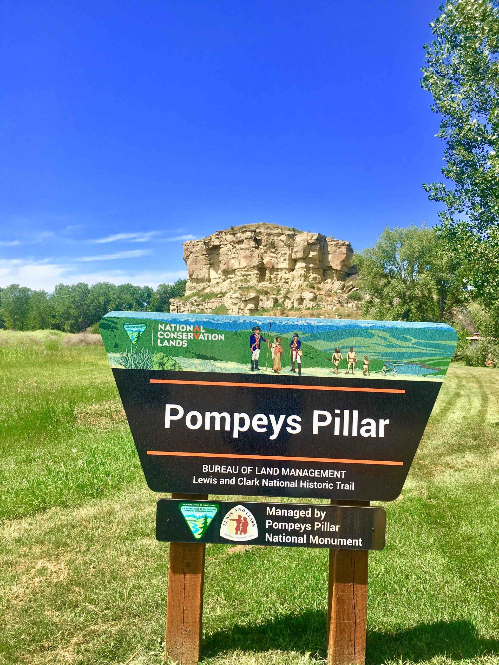 Pompeys Pillar Montana: A Monument to History and Nature's Grandeur ...